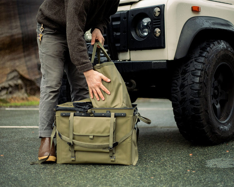 RUX Essentials Set.- Get Organized with a RUX 70, RUX 25L Bag and Pocket